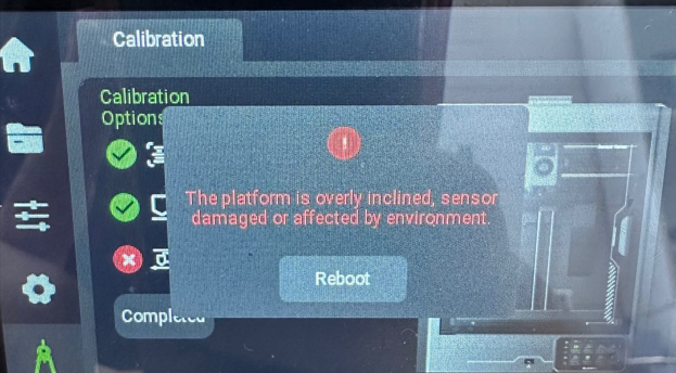 Centauri Carbon TL4980 - ErrorCode : 502, levelling sensor data collection error – Electus ...